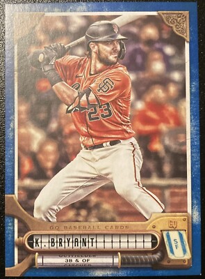 2022 Topps Gypsy Queen KRIS BRYANT #264 Indigo 193/250 Giants | eBay