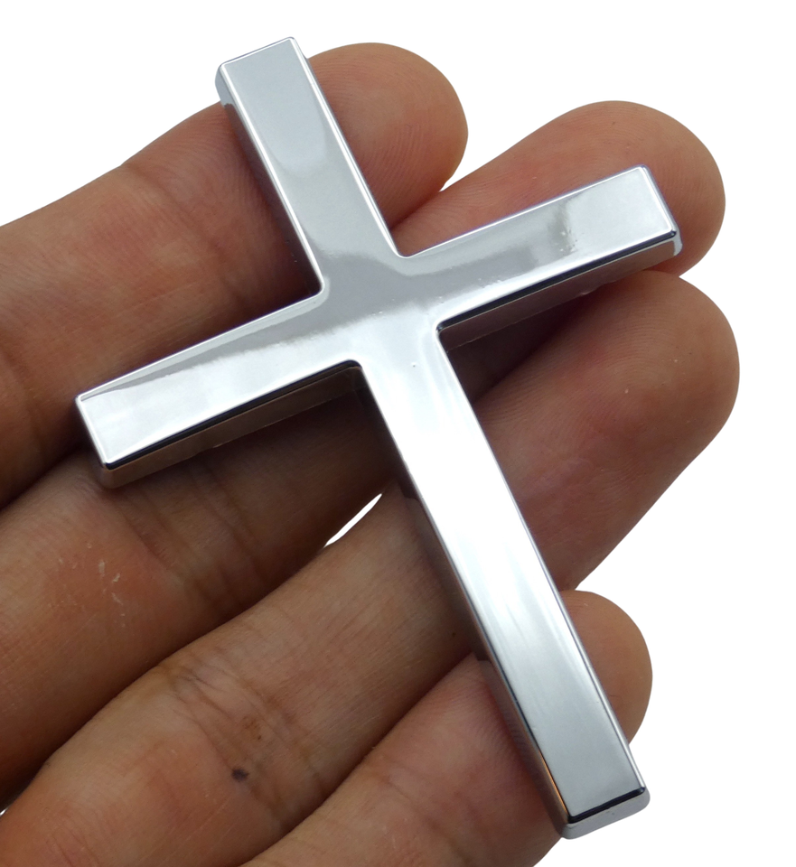 Cross Auto Emblem Christian Jesus Car Motorcycle Styling Badge Sticker ...
