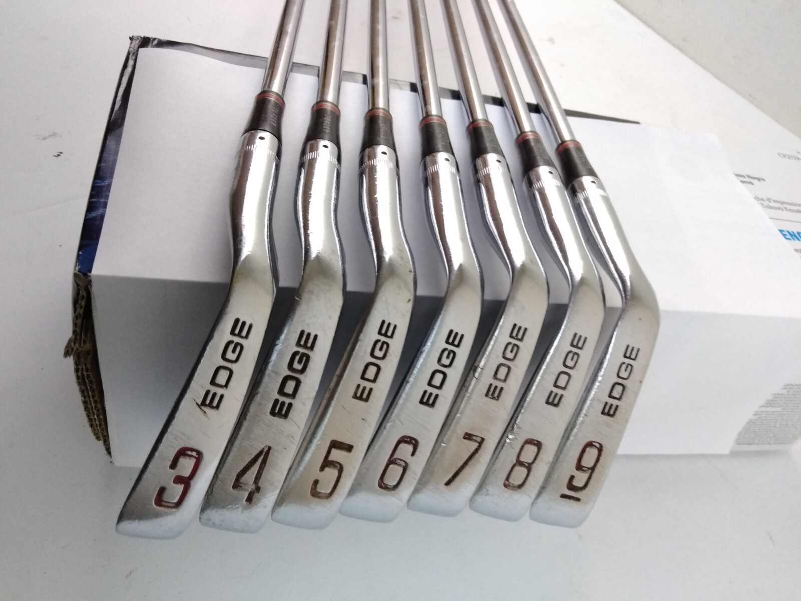Ben Hogan Edge Forged GS 3-9 Iron Set RH Steel Shaft Stiff Flex | eBay