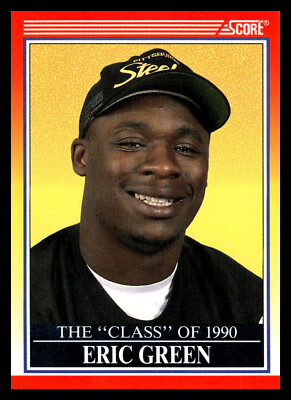 1990 Score #609 Eric Green Pittsburgh Steelers C90 Football Card NM | eBay