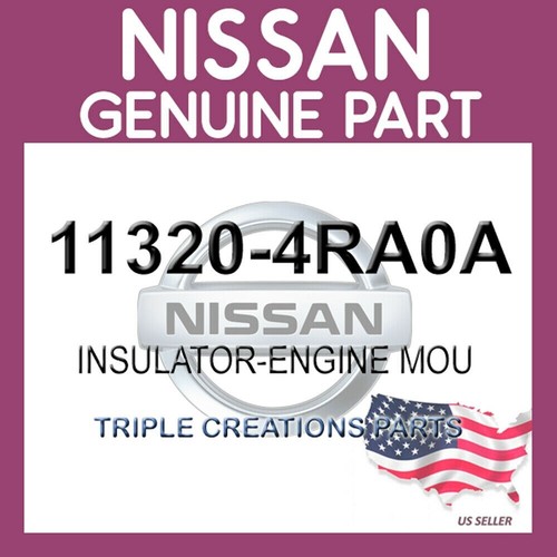 Genuine Nissan OEM 11320-4RA0A INSULATOR-ENGINE MOUNTING,REAR ...
