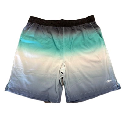 Speedo Men's Tech Volley Swim Shorts Trunks Medium Comfort Liner Zipper ...