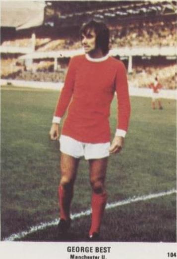 1970 The Sun Football Swap Cards - George Best #104 for sale online | eBay
