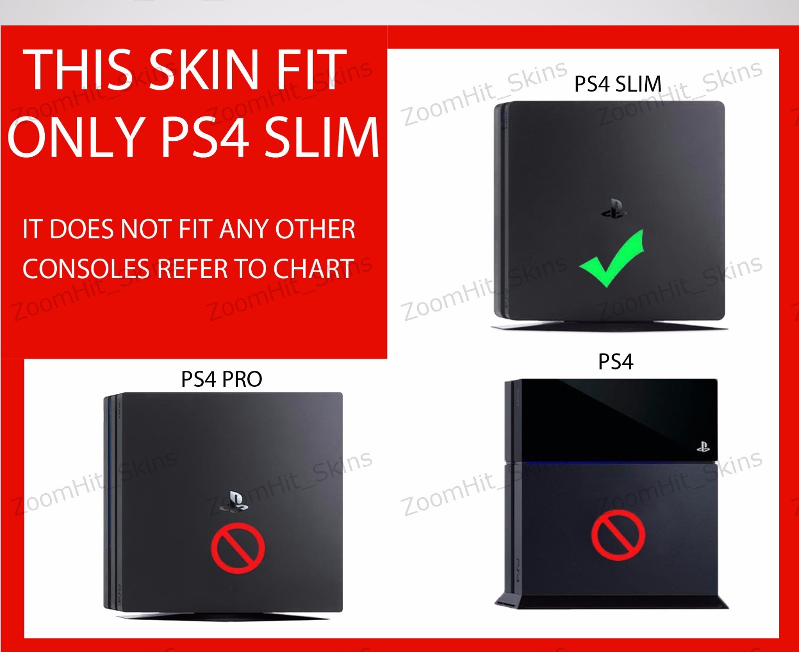 PS4 Slim Playstation 4 Console Skin Decal Sticker Black Weed Marijuana ...