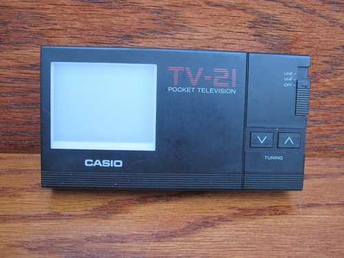 Casio TV-21 Pocket television. | eBay