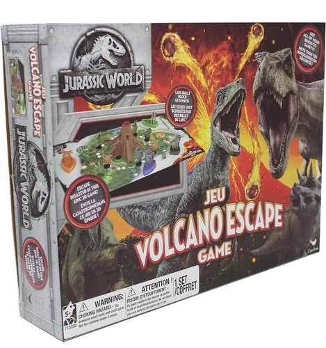 Jurassic World Volcano Escape Game Board Game Complete Game NEW | eBay