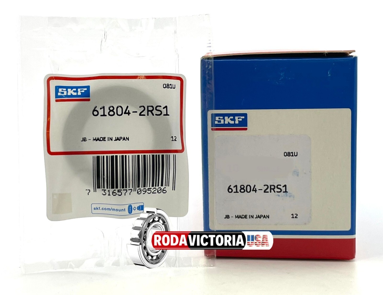 SKF 61804-2RS1 Deep Groove Ball Bearings 20x32x7 mm 6804-2RS 6804RS | eBay