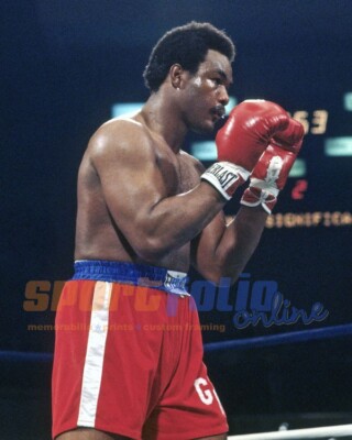 Famous Champion GEORGE FOREMAN Glossy 8x10 Photo Big George Print | eBay