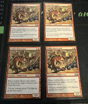 Goblin Shortcutter X4 M14 2014 Core Set Magic the Gathering MTG | eBay