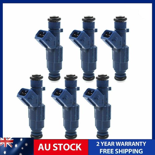 6x Fuel Injectors 0280156123 For Ford BA BF Falcon Fairlaine XR6 4.0L ...