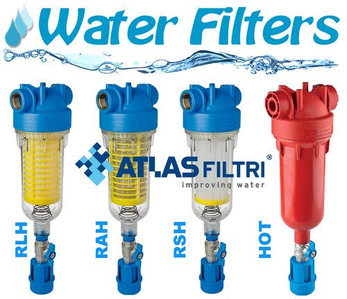 Whole House Water Filters ATLAS FILTRI HYDRA RAH / RLH / RSH /HOT with ...