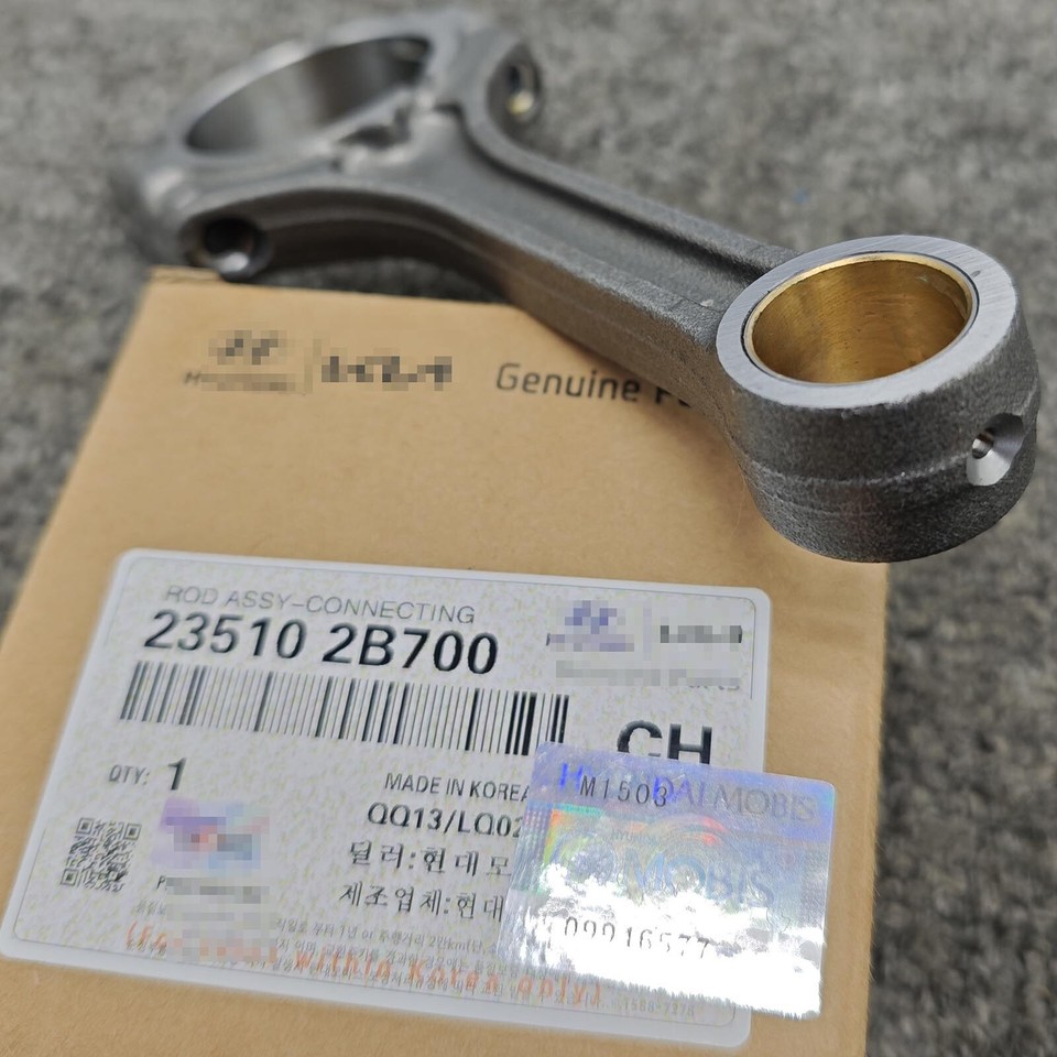Engine Connecting Rod 23510-2B700 for HYUNDAI KIA 1.6L Turbo Engine ...
