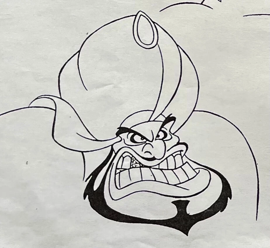 Jafar Aladdin Model Sheet