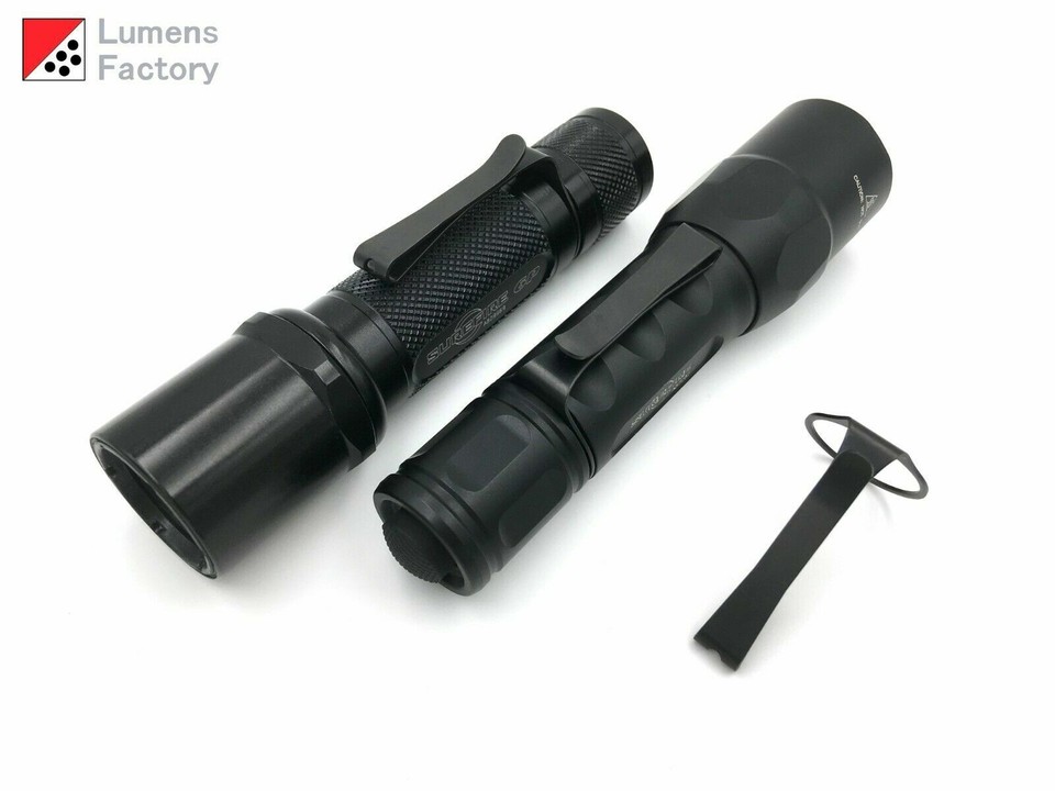 2 Way Clip for Surefire 1 Inch Lights, 6P 9P G2 G3 6PX G2X M3 M4 M3LT ...