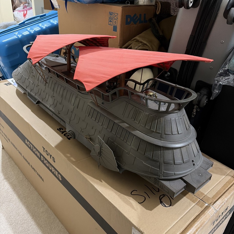 Star Wars Vintage Collection Jabba's Sail Barge Haslab | eBay
