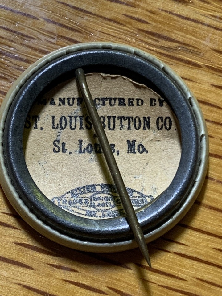 VINTAGE PINBACK 100% GOOD TEETH BERKELEY SCHOOLS ST LOUIS BUTTON ...