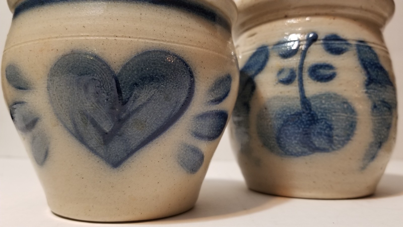 Shadowlawn Stoneware Pottery, 4 Piece Set, Delavan WI, Salt Glazed ...