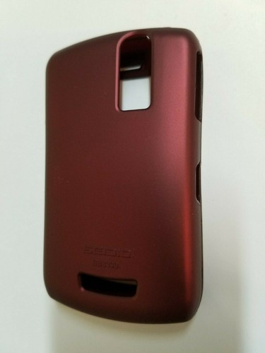 For Blackberry Curve 8300 Seidio Soft Touch Hard Case 8310 Cover Red ...
