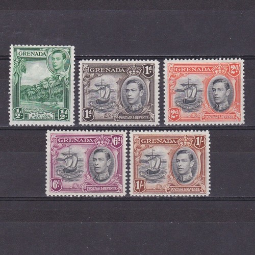 GRENADA 1938, SG# 153-160, CV £29, part set, MH | eBay