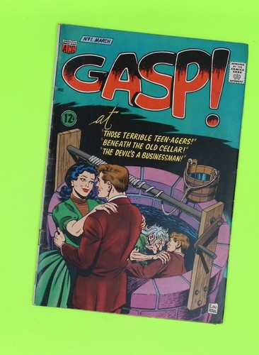 Gasp! #1 1967 American Comics Group Mid Grade Comic Book V75-68 | eBay