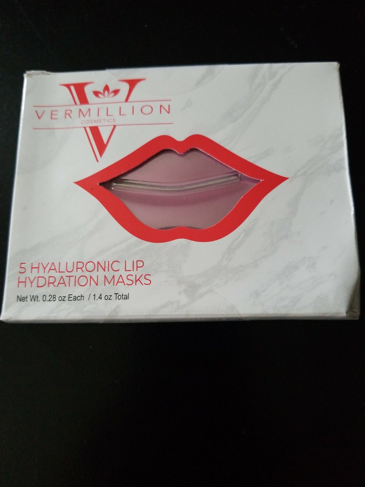 Vermillion Cosmetics Hyaluronic Lip Hydration Mask Set 5 Pack | eBay