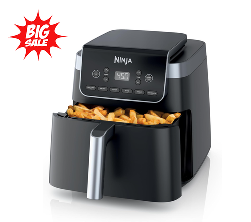 SALE! Ninja AF181 Air Fryer Pro XL 6-in-1 w/ 6.5 QT Capacity, Max Crisp ...