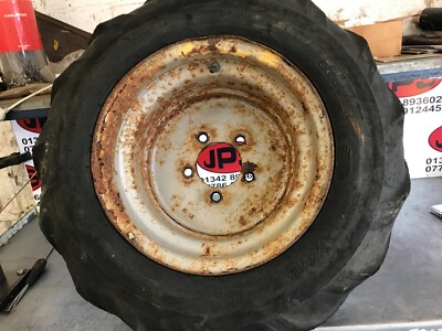 5 stud wheel / tyre.....23 x 10.5-12 6 PLY X JCB Groundhog 4x4......£60 ...