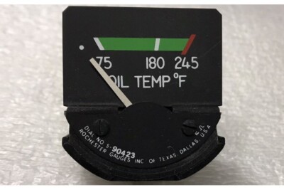 5-90423, 6246-00261, Nos Aircraft Oil Temperature Cluster Gauge ...