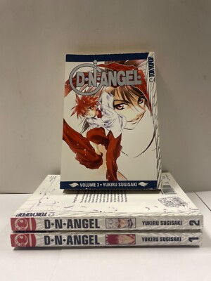 DN Angel: Volume 1-3 English Manga Paperback Book TokyoPop/Yukiru ...