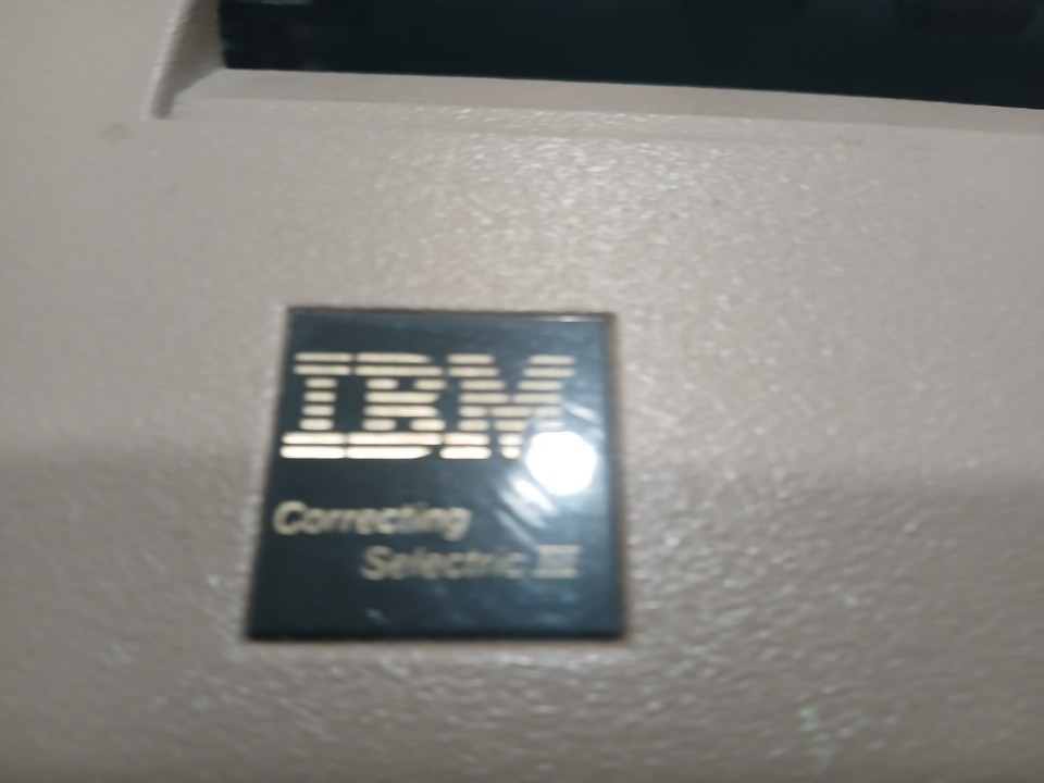 IBM Correcting Selectric III Typewriter | eBay
