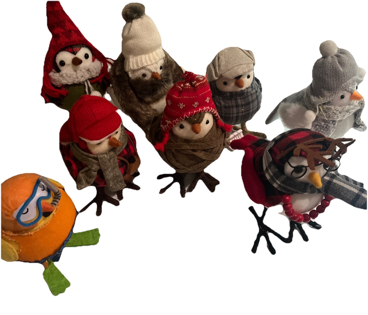 Target Featherly Friends Bird Toy Figure Set Lot of 8 | eBay