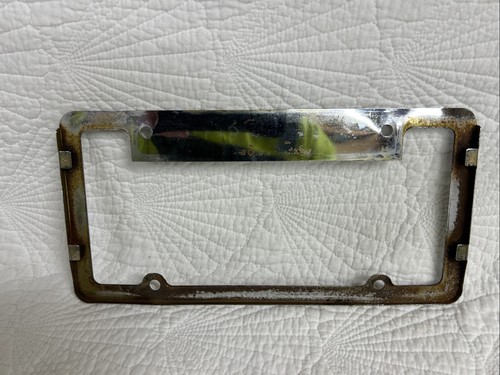 5 Vintage License Plate Frames All Metal Ohio | eBay