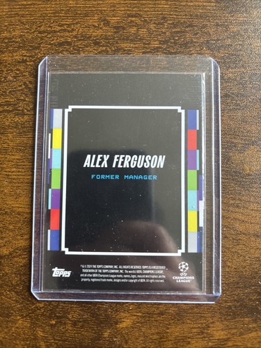 2025 Topps Decades 1990s Sir Alex Ferguson Planet Football | eBay UK