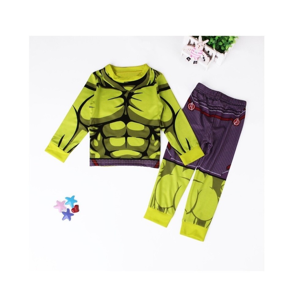 Pajama Avengers Superhero Thor Pajamas for Boys Iron man | eBay