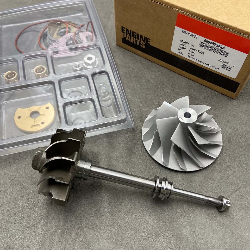 New Turbo Compressor Wheel & Shaft & Rebuild Kit for Ram VGT 6.7L ...
