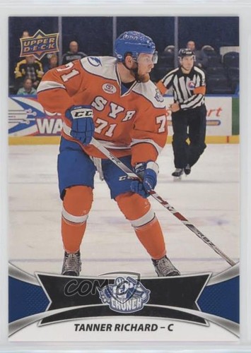 2016-17 Upper Deck AHL Tanner Richard #53 Rookie RC | eBay