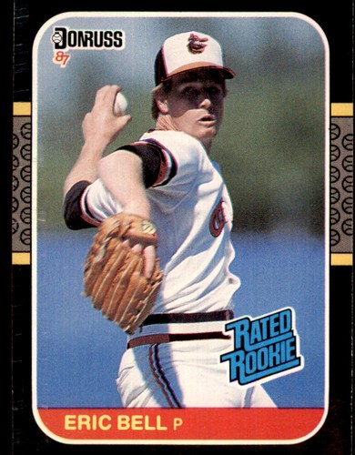 1987 Leaf Eric Bell Rookie Baltimore Orioles #39 | eBay