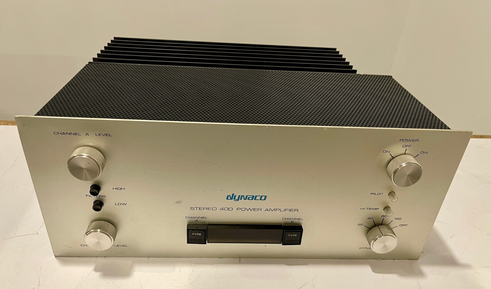 Vintage DYNACO Stereo 400 POWER AMPLIFIER - 2 Channel - USA Made | eBay