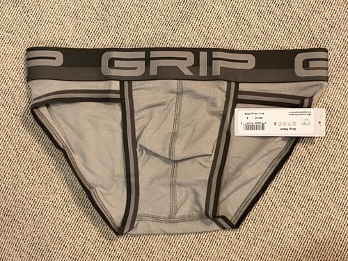 C-IN2 Men’s Brief, Grip Mesh Sport Brief in Alvin Grey, Size Small | eBay