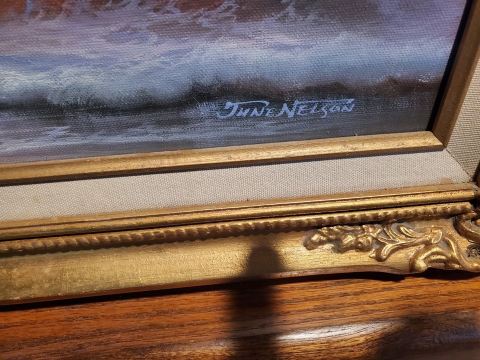 June Nelson Oil Painting | eBay