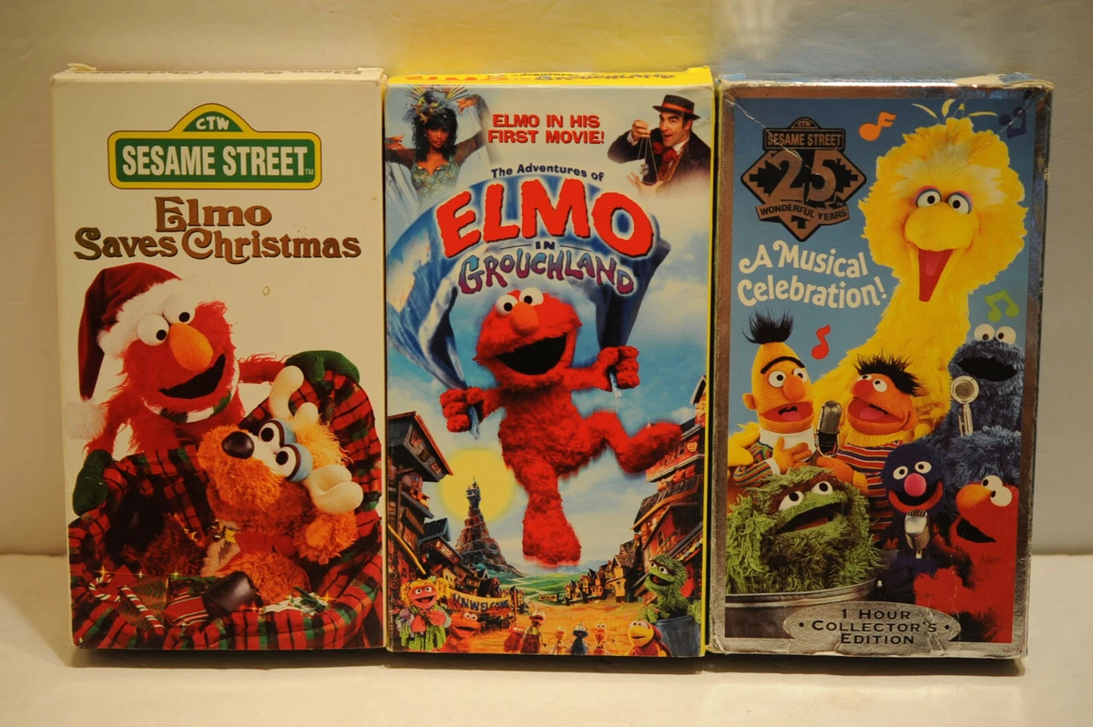 Sesame Street Elmo Saves Christmas