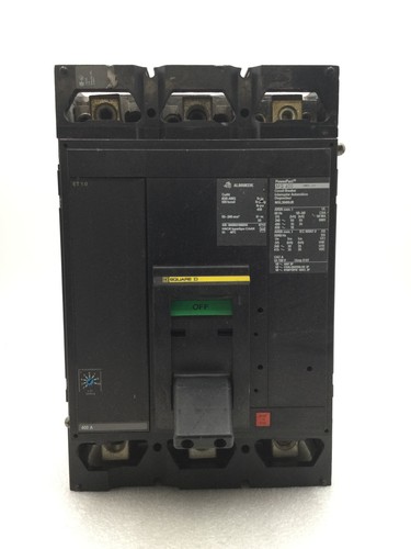 Square D MGL36400JR 400 Amp 3 Pole 600 VAC MG400 PowerPact Circuit ...