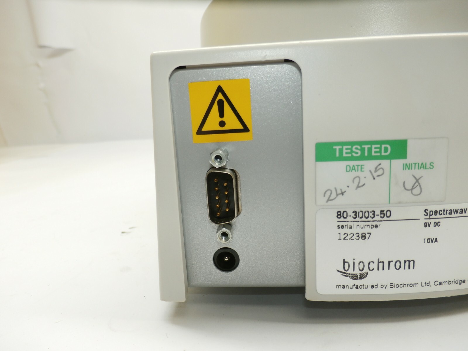 WPA Spectrawave S800 Diode Array Spectrophotometer for parts/repair ...