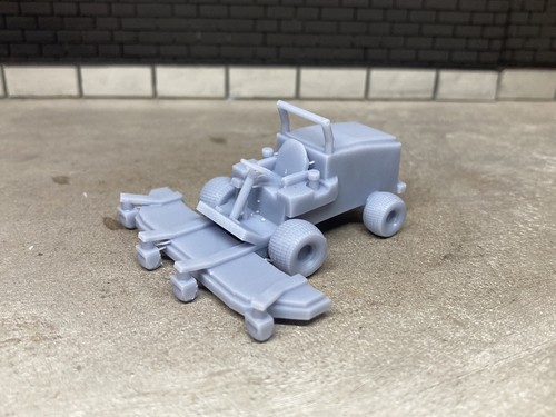 1/64 Scale 3D Printed Turf Golf Course Style Lawn Mower For Diecast ...