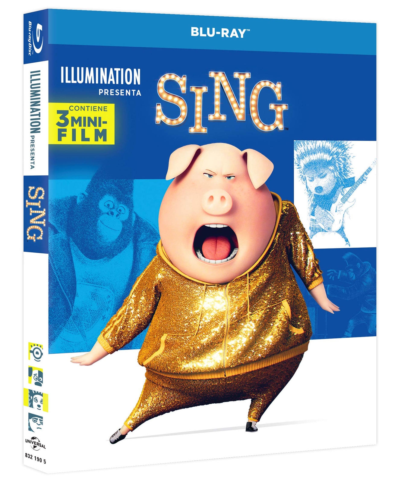 Sing (Blu-ray) Seth MacFarlane Scarlett Johansson Reese Witherspoon | eBay