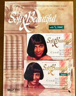 1994 MAGAZINE AD for Soft & Beautiful No-Lye Hair Relaxer System | eBay