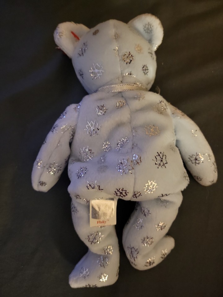 Ty Beanie Baby - FLAKY the Bear (8.5 Inch) MINT with MINT TAGS ...