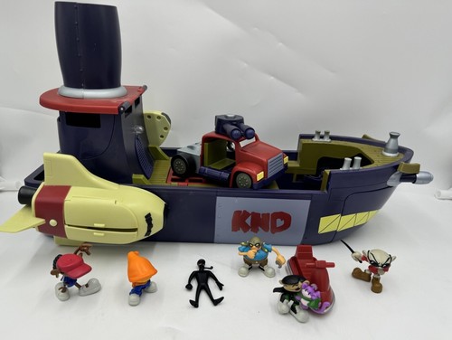 Codename: Kids Next Door KND Kolossaliner Ship + Full Figure Set | eBay