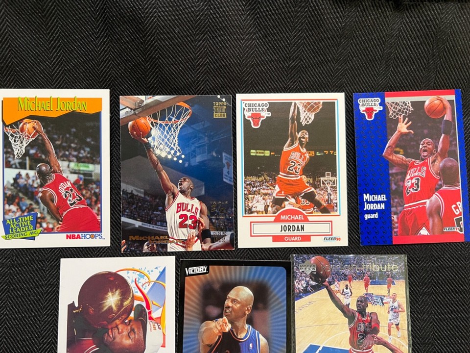 Michael Jordan NBA Collectible Basketball Card Lot | eBay