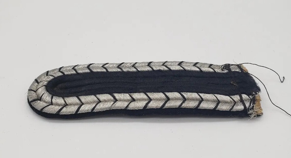 ORIGINAL WW2 GERMAN RAILWAY POLICE SHOULDER BOARD, SHOULDER STRAP ...